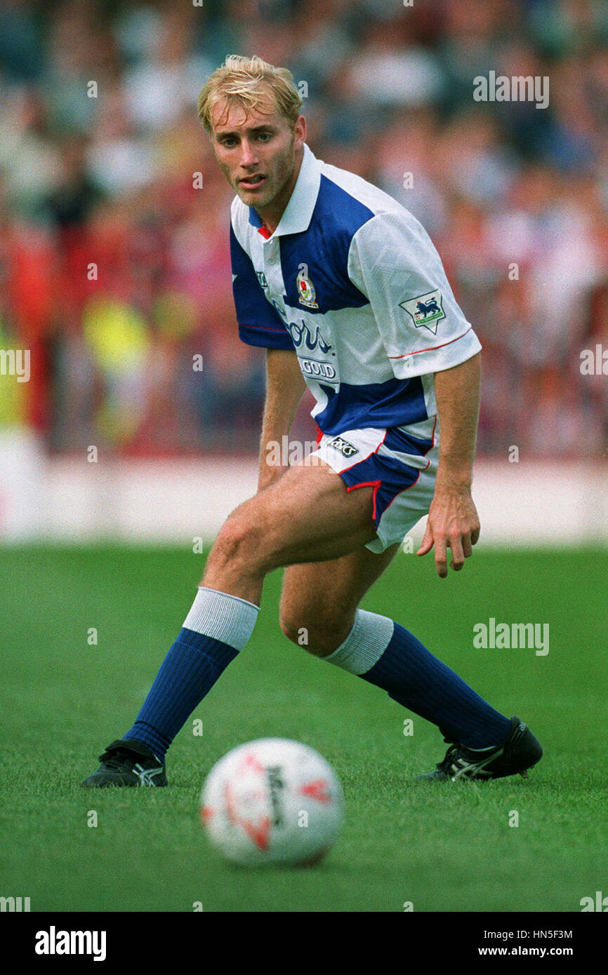 STUART RIPLEY BLACKBURN ROVERS FC 09 September 1992 Stock Photo - Alamy