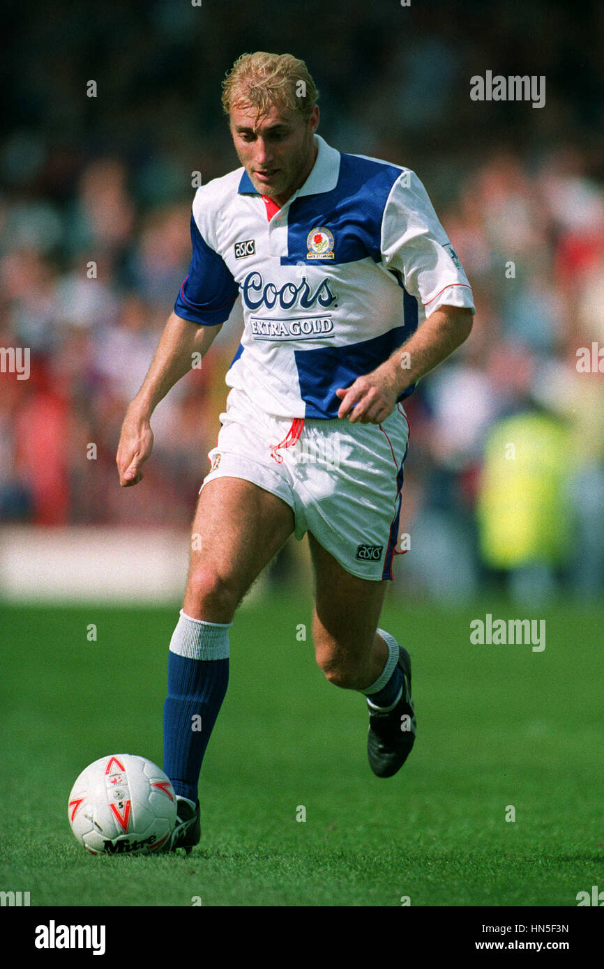 STUART RIPLEY BLACKBURN ROVERS FC 06 September 1992 Stock Photo - Alamy