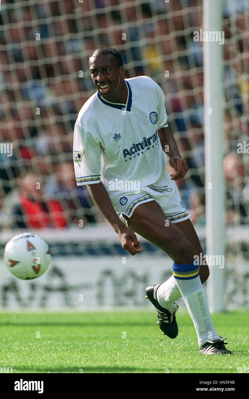 CHRIS WHYTE LEEDS UNITED FC 14 September 1992 Stock Photo - Alamy