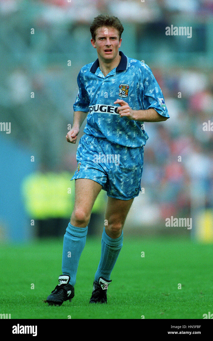 KEVIN GALLACHER COVENTRY CITY FC 28 September 1992 Stock Photo - Alamy