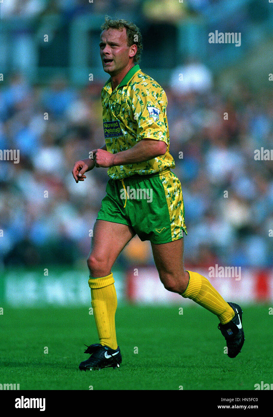 JEREMY GOSS NORWICH CITY FC 28 September 1992 Stock Photo - Alamy