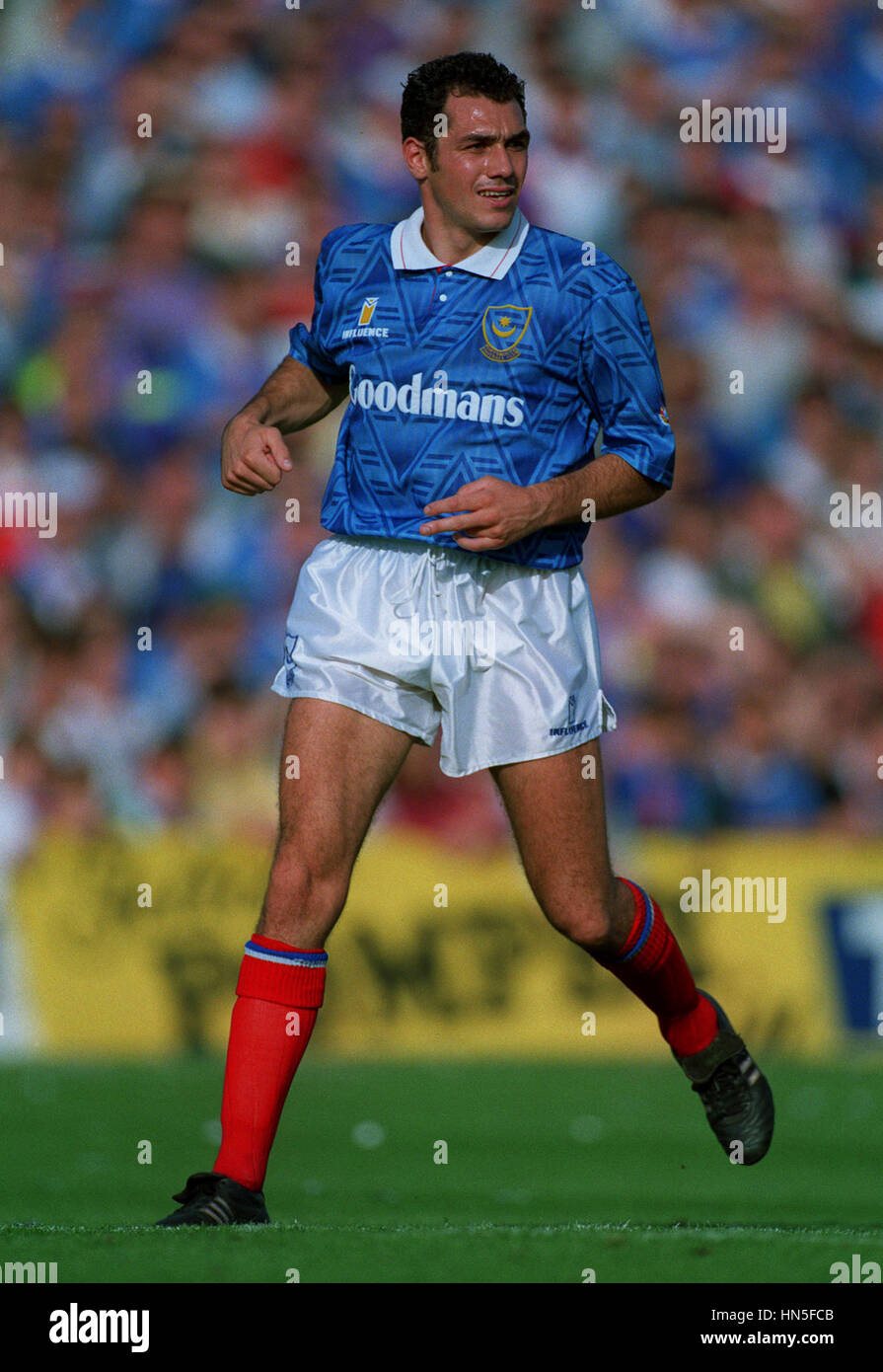 GUY WHITTINGHAM PORTSMOUTH FC 28 September 1992 Stock Photo - Alamy