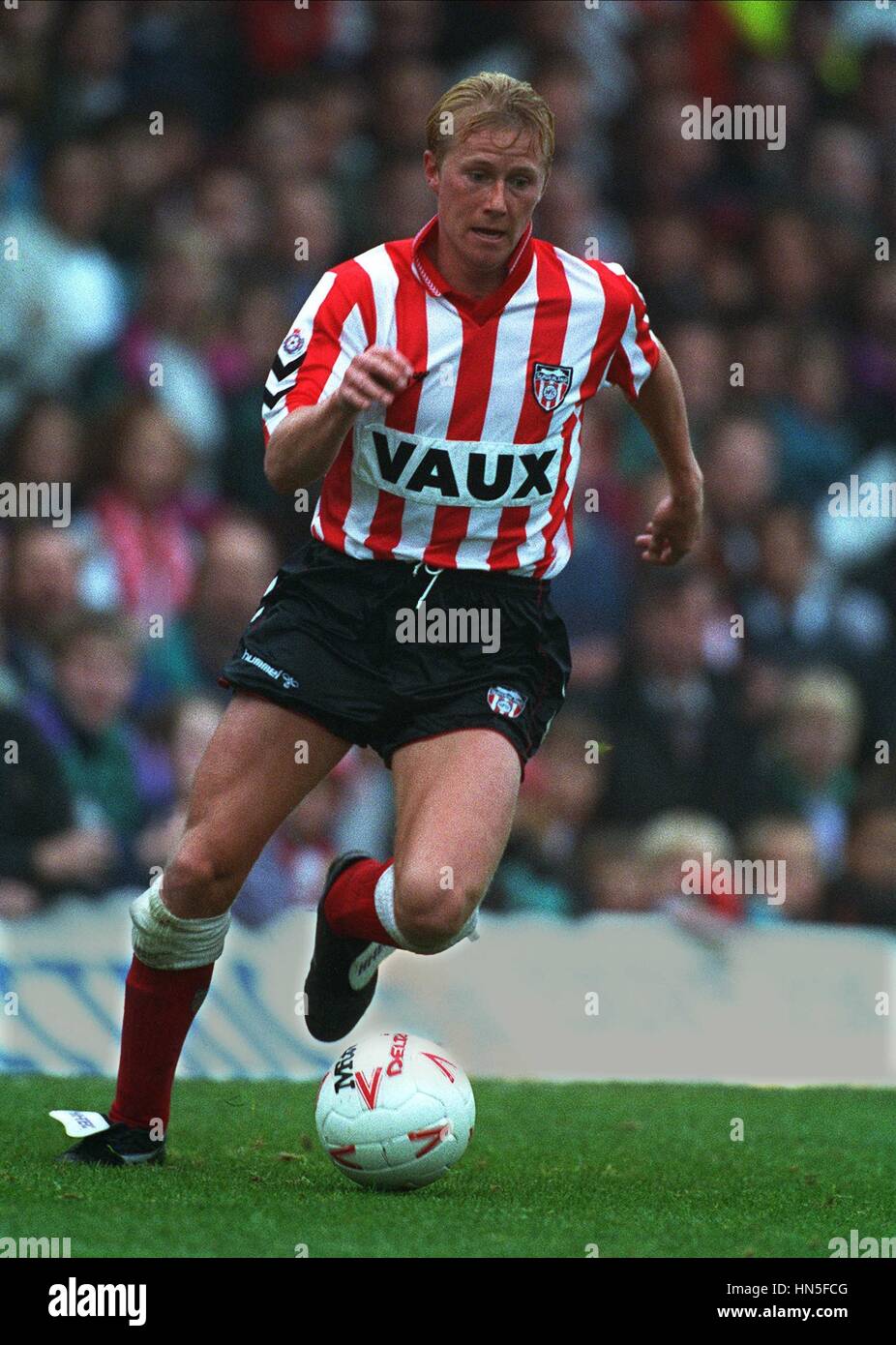 DAVID RUSH SUNDERLAND FC 02 October 1992 Stock Photo - Alamy