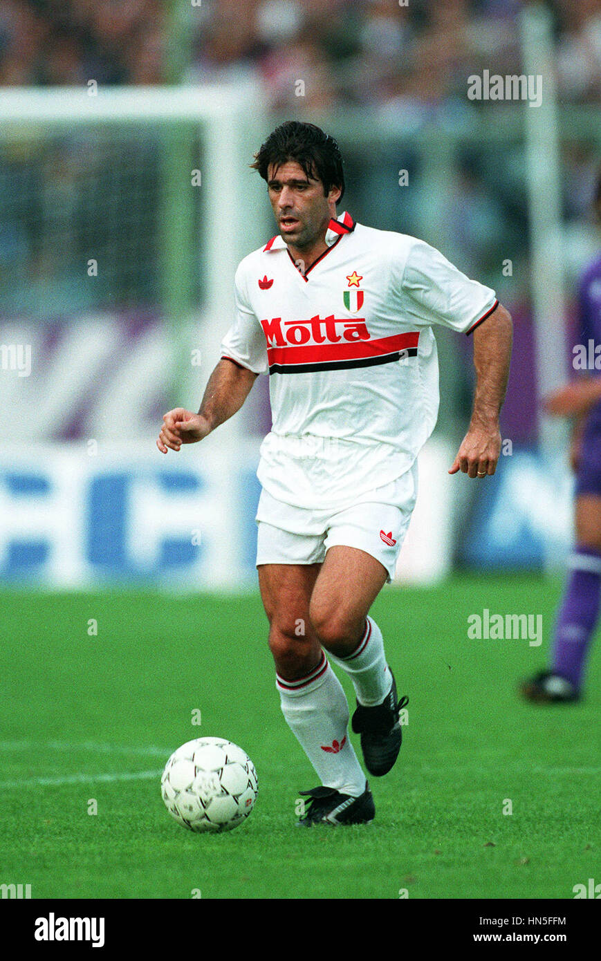 ALBERIGO EVANI AC MILAN 06 October 1992 Stock Photo - Alamy