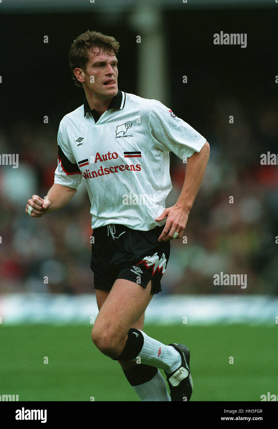 CRAIG SHORT DERBY COUNTY FC 12 October 1992 Stock Photo - Alamy