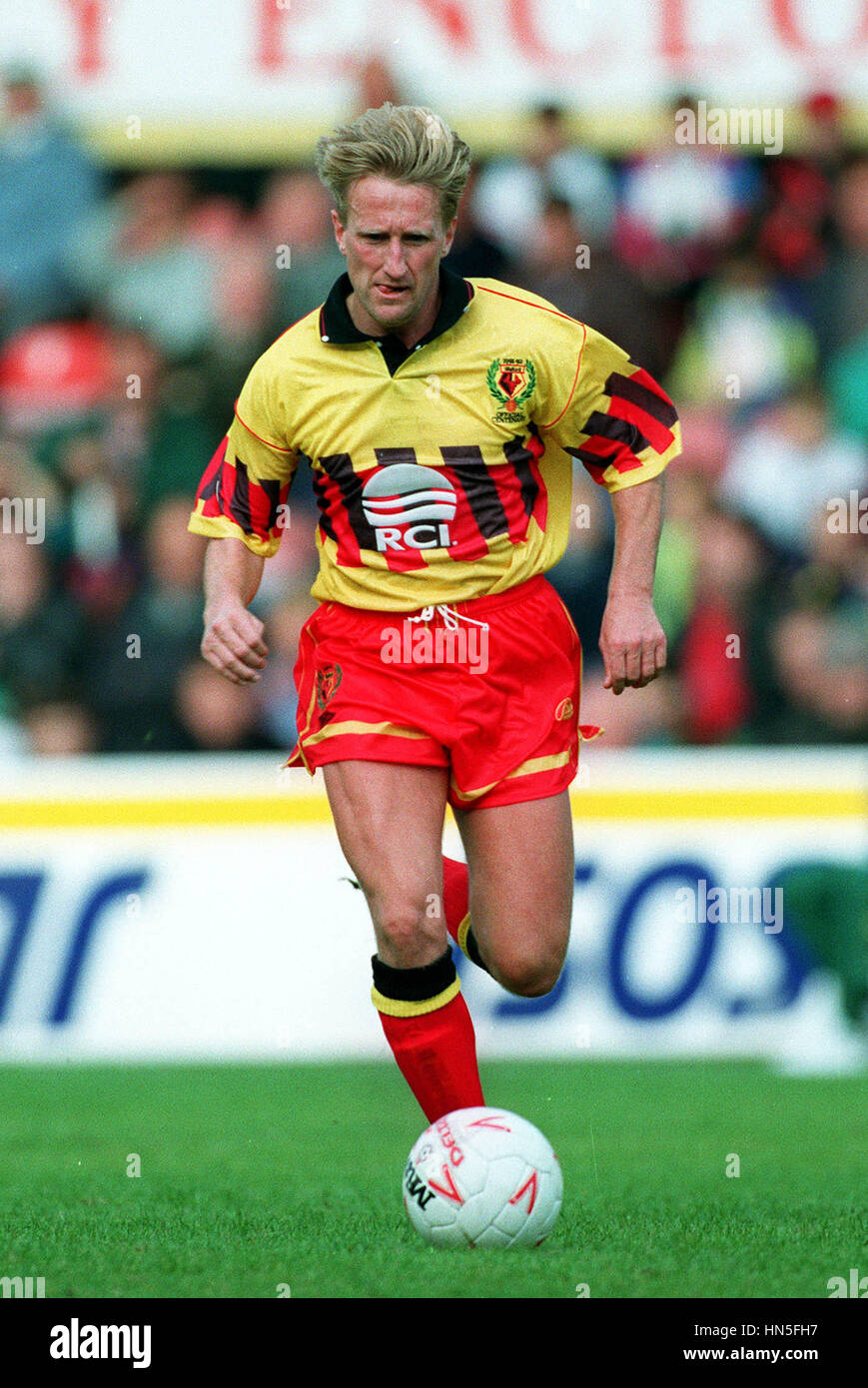 TREVOR PUTNEY WATFORD FC 12 October 1992 Stock Photo - Alamy