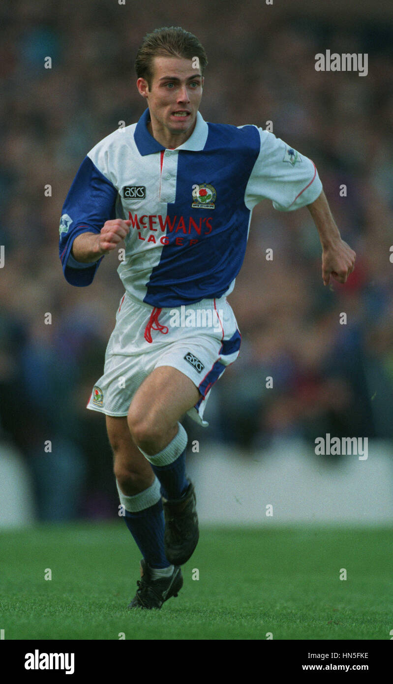 ALAN WRIGHT BLACKBURN ROVERS FC 26 October 1992 Stock Photo - Alamy