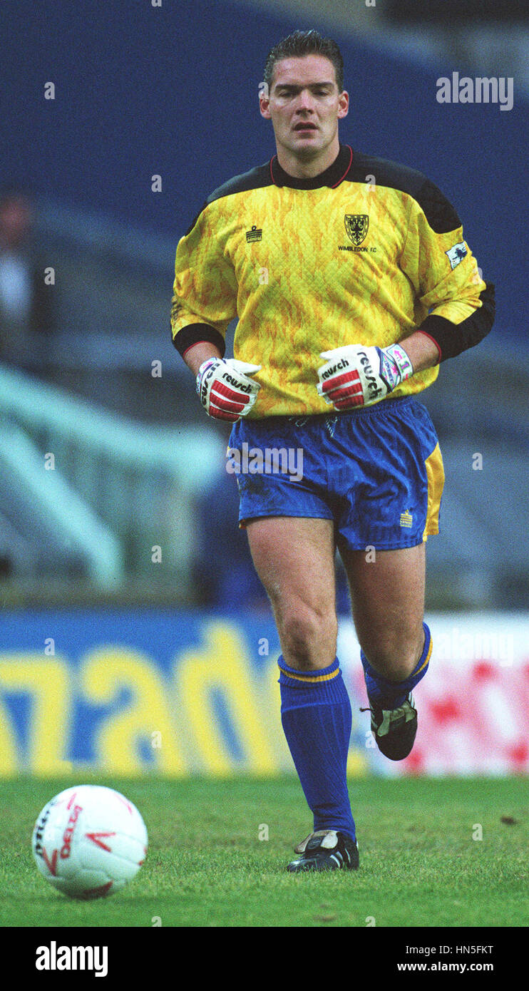 HANS SEGERS WIMBLEDON FC 26 October 1992 Stock Photo - Alamy