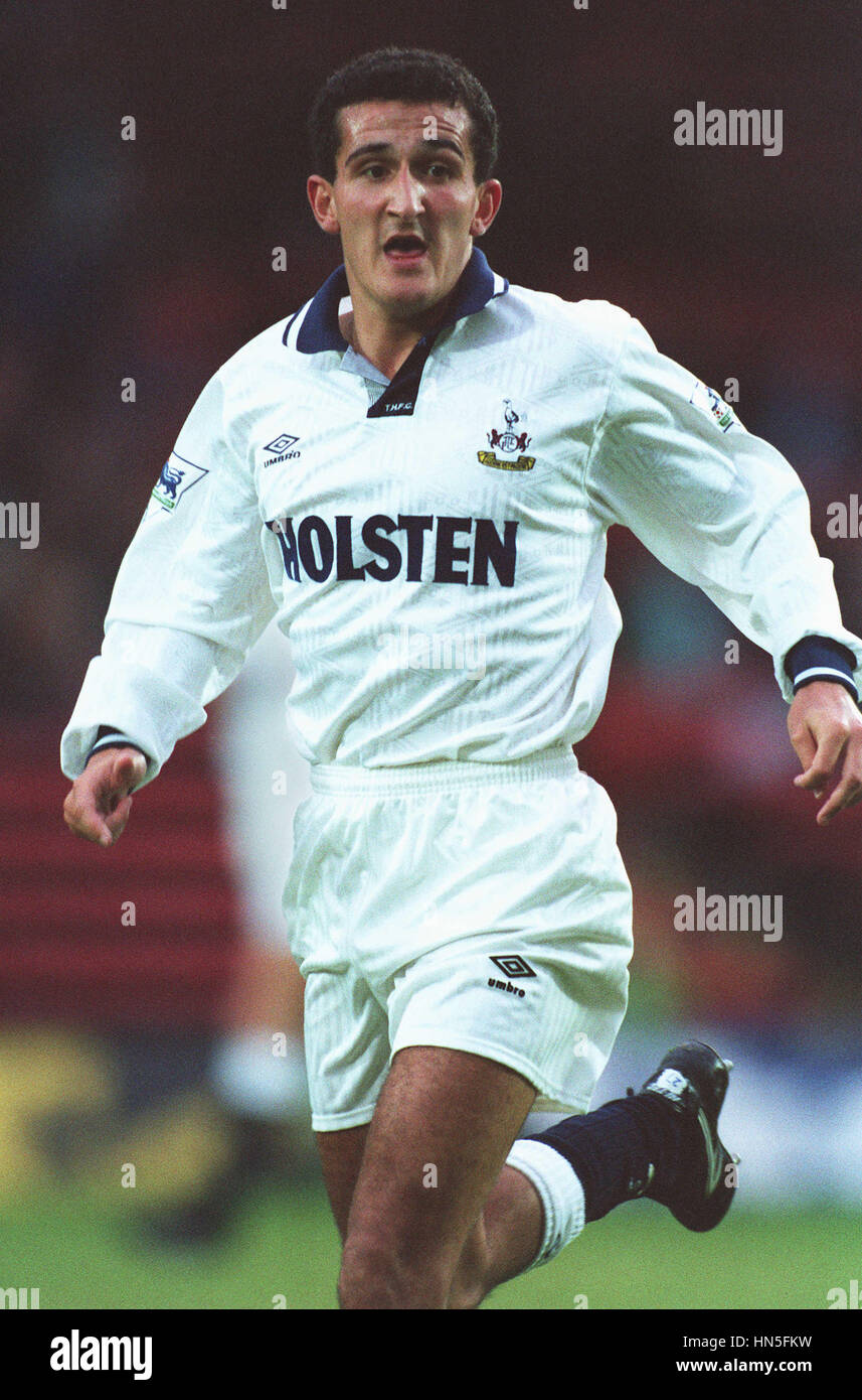 VINNY SAMWAYS TOTTENHAM HOTSPUR FC 26 October 1992 Stock Photo - Alamy