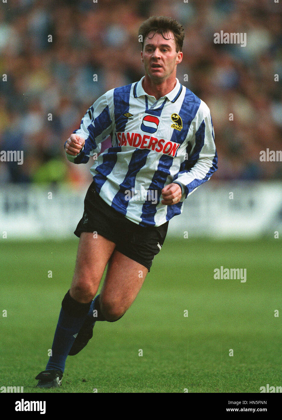 JOHN SHERIDAN SHEFFIELD WEDNESDAY FC 05 November 1992 Stock Photo - Alamy