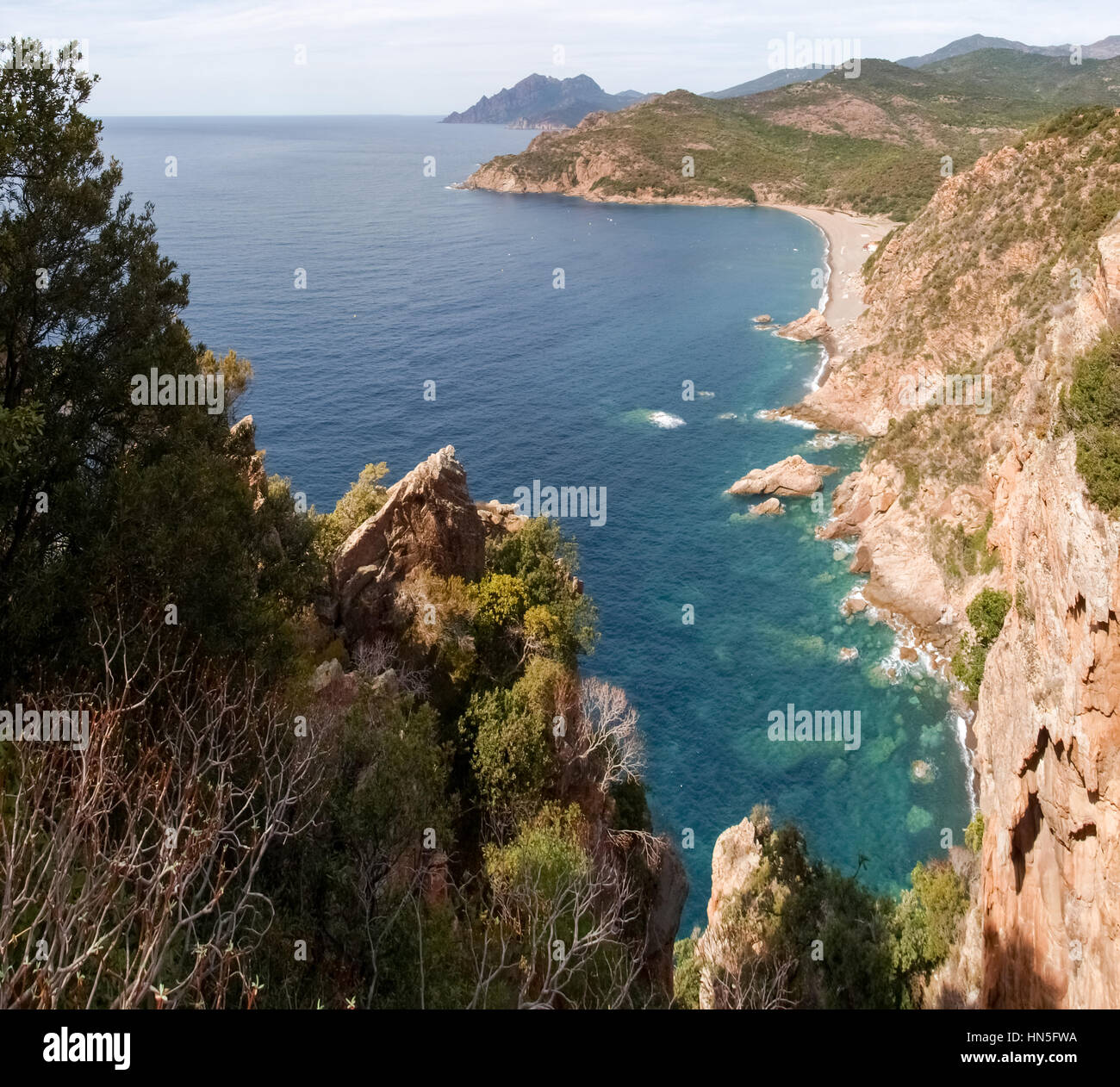 Corsica, France: the Calanques of Piana Stock Photo - Alamy