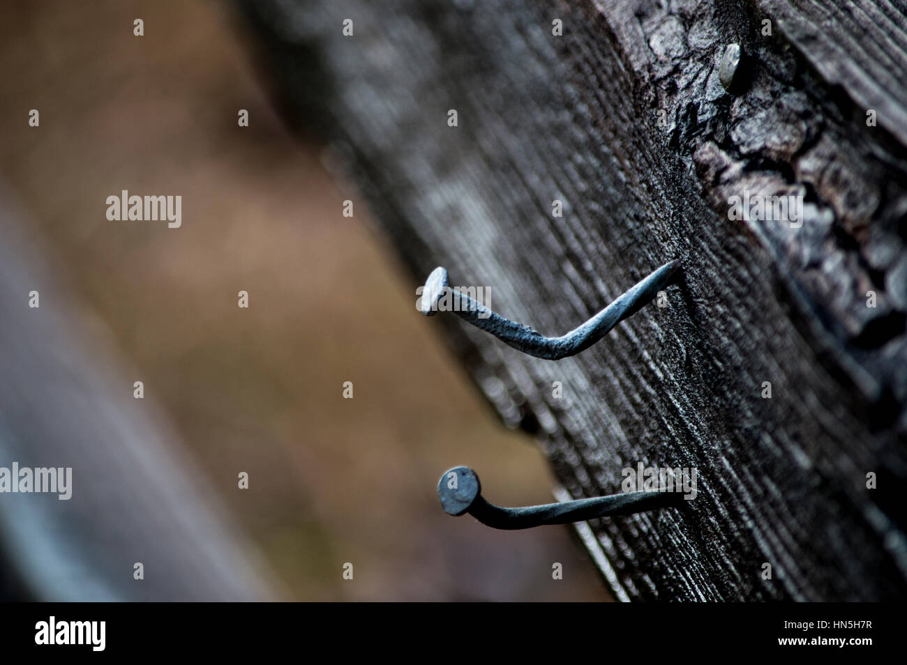 Bent nail hi-res stock photography and images - Alamy