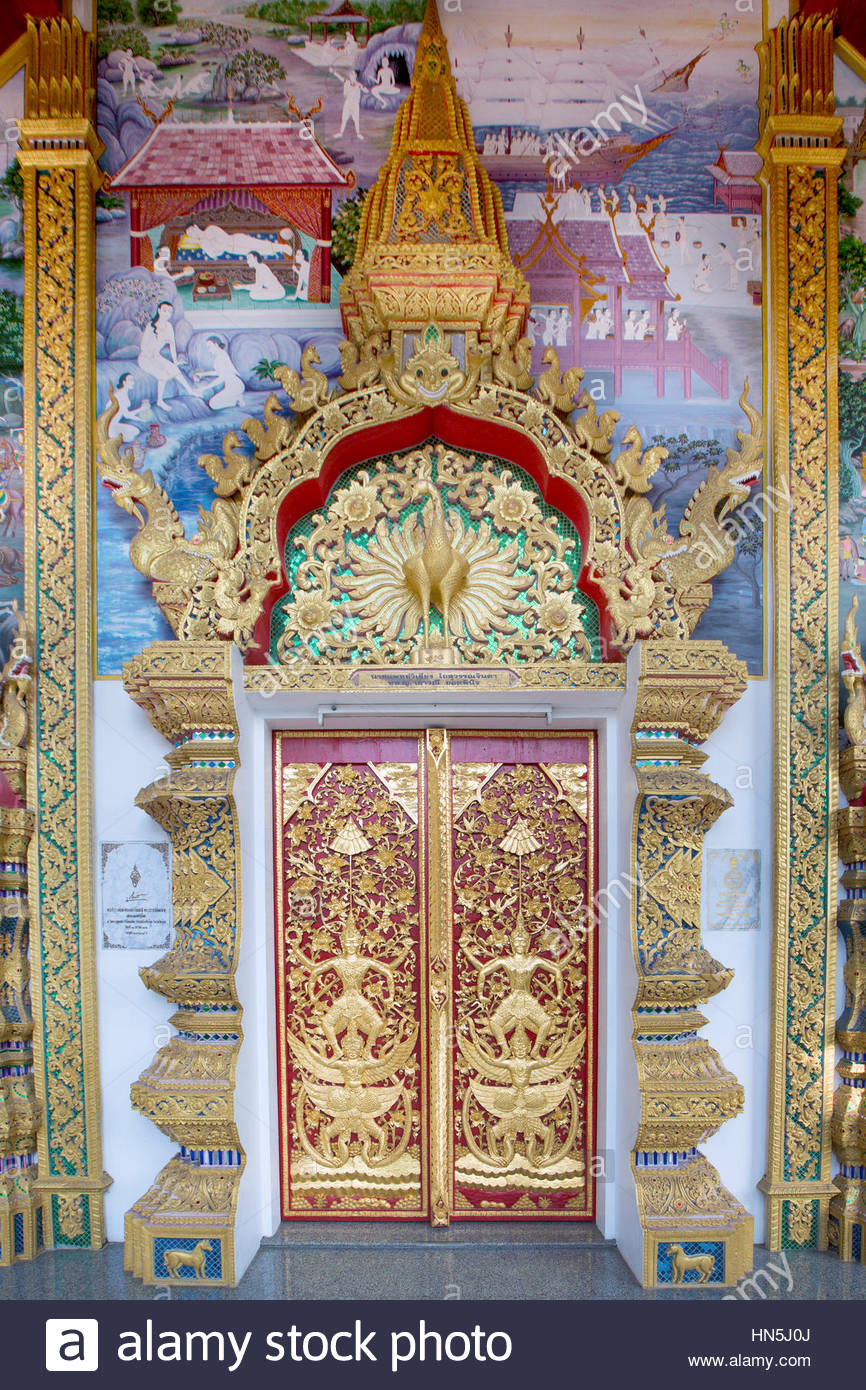 Buddhist Temple Door Stock Photos & Buddhist Temple Door Stock Images ...
