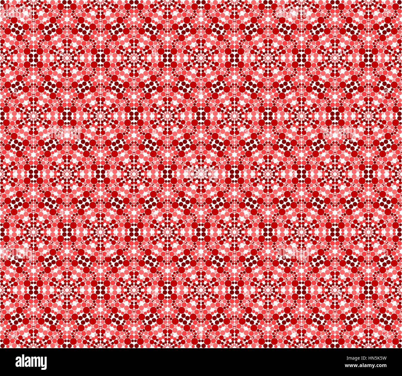Intricate repeating matrix pattern of circles - seamless editable ...
