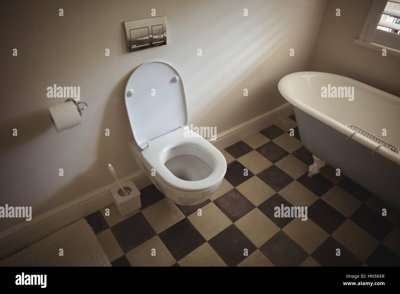 Interior view of modern and luxurious toilet Stock Photo - Alamy