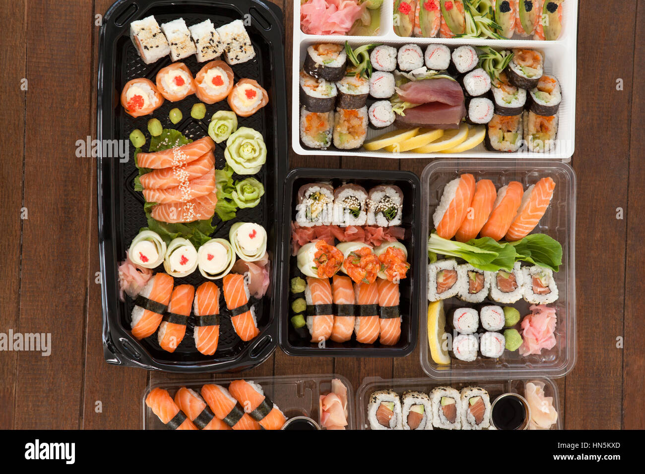 Wooden fish boxes hi-res stock photography and images - Alamy