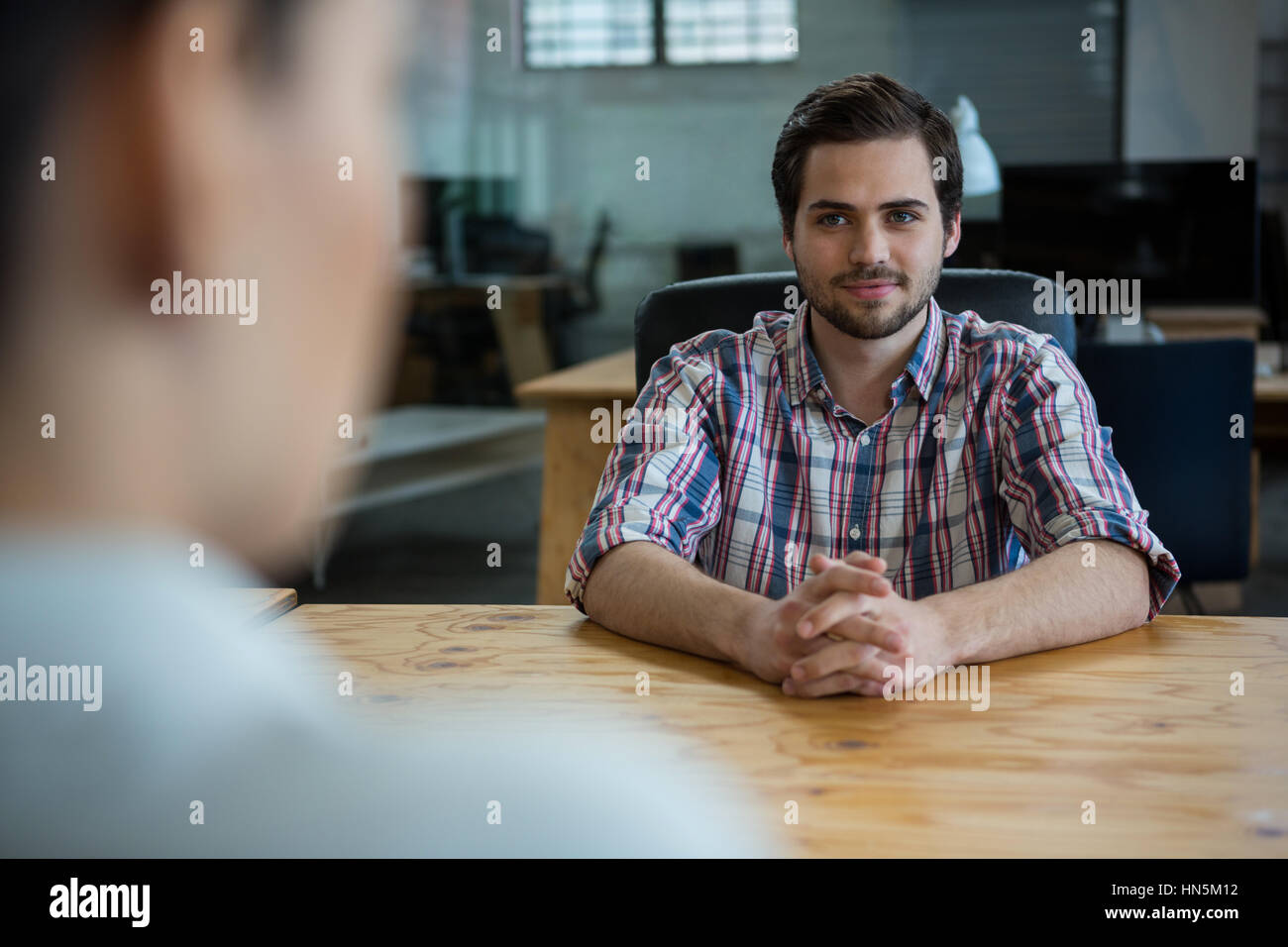 Executive interview hi-res stock photography and images - Alamy