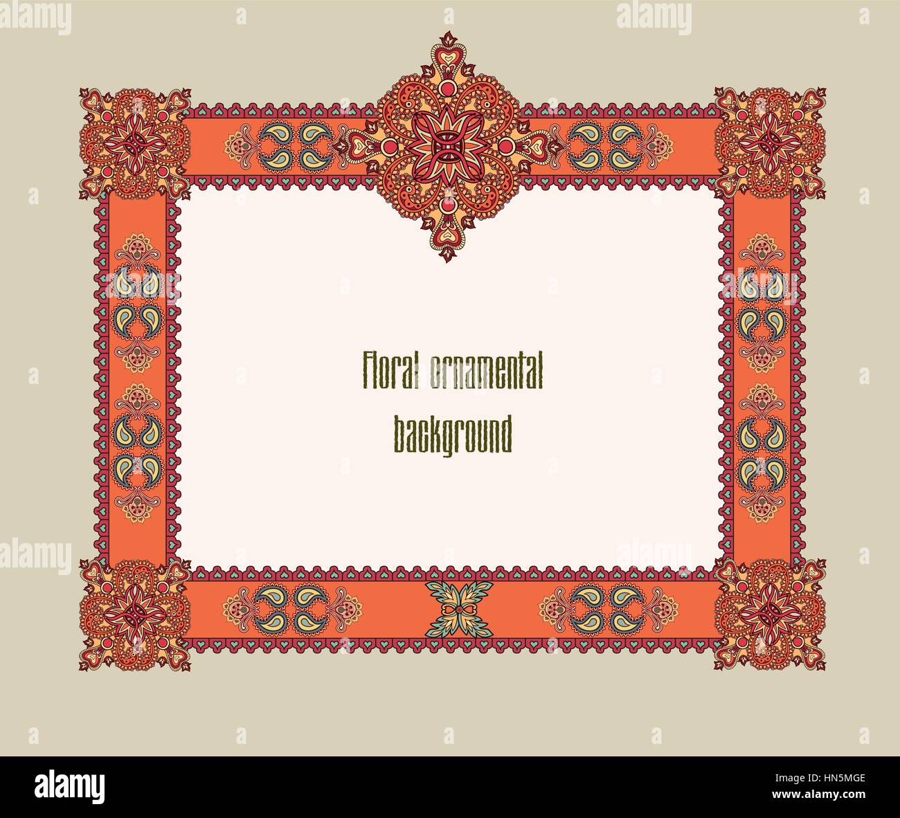 Persian rug Stock Vector Images - Alamy