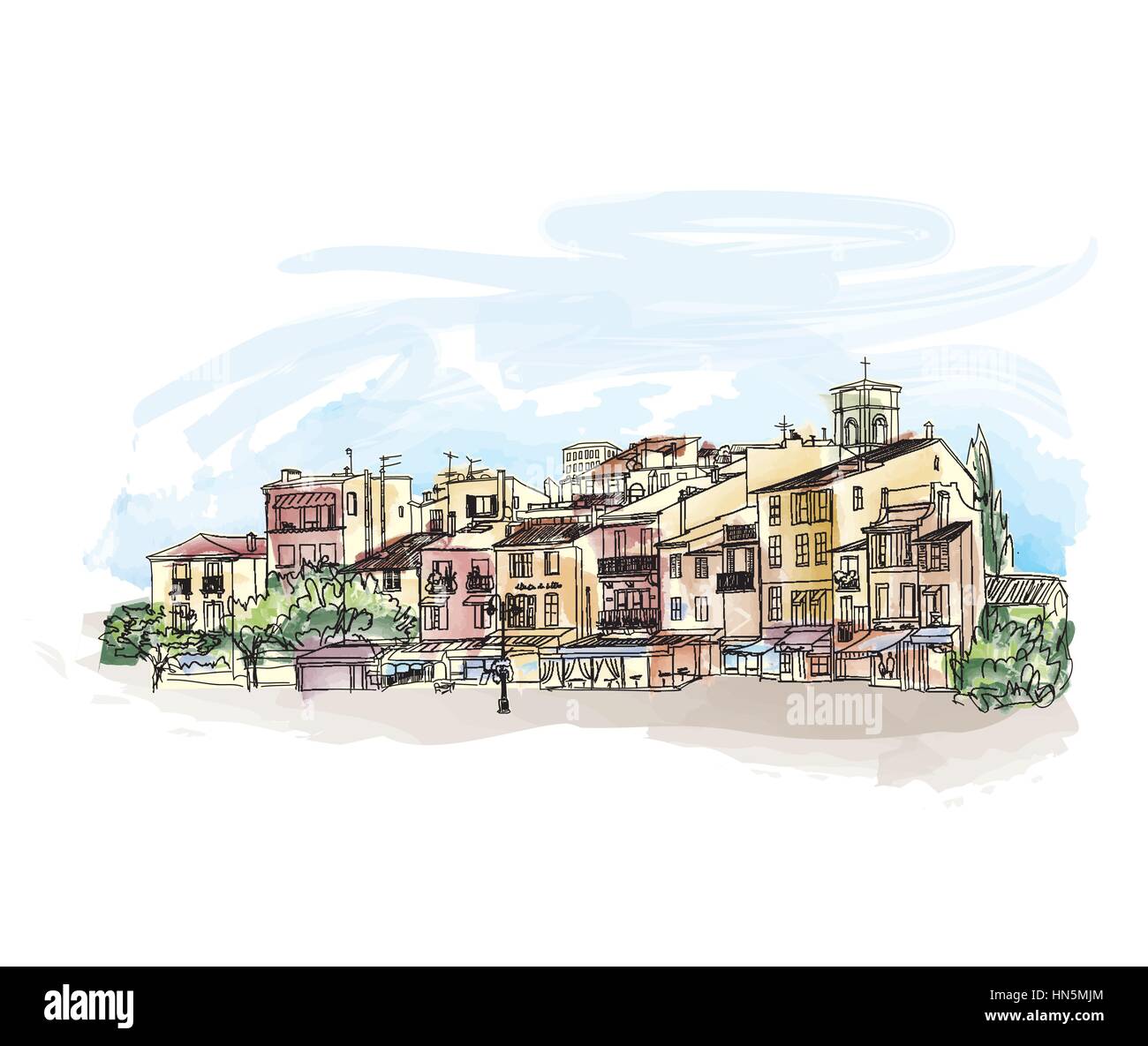 Renaissance cityscape Cut Out Stock Images & Pictures - Alamy