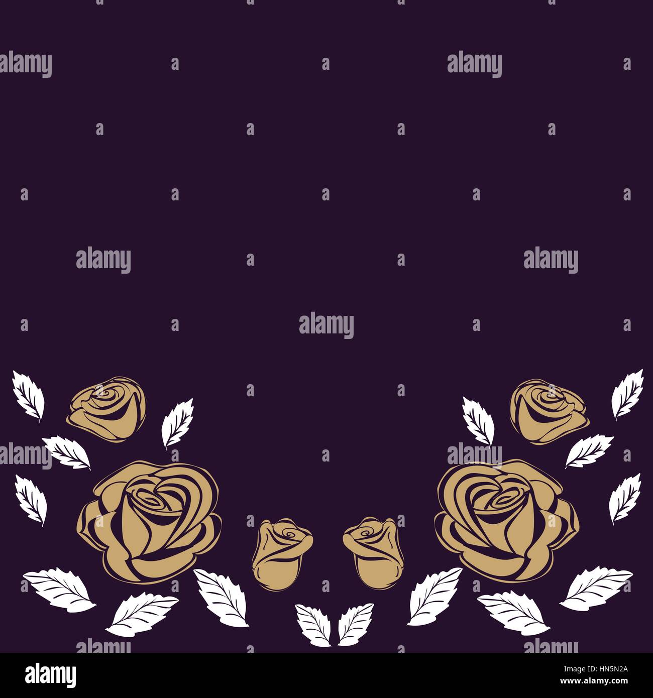 Rose bush in summer Stock Vector Images - Alamy