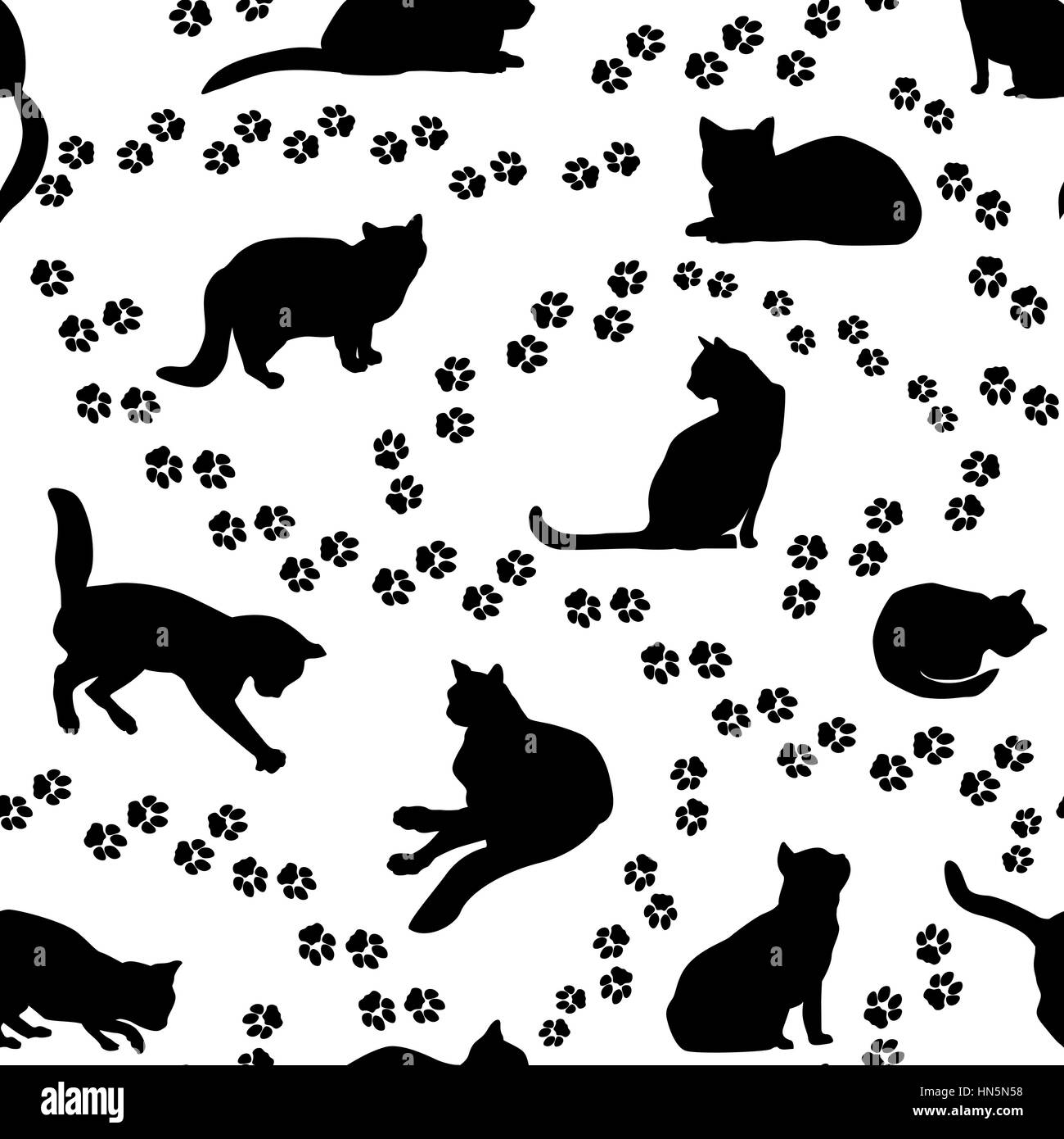 Cat sleeping silhouette hi-res stock photography and images - Alamy