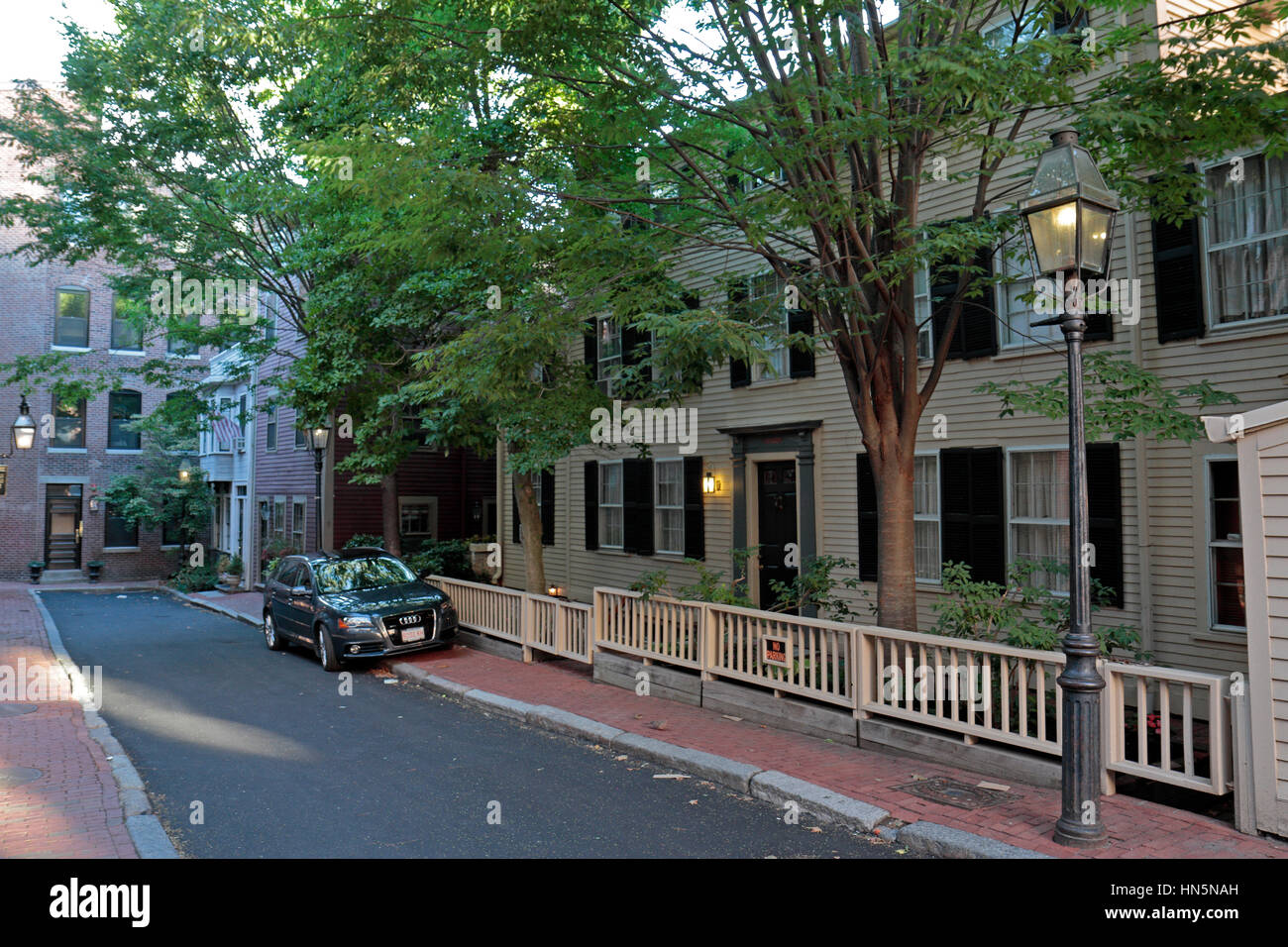 The Smith Court residences on the Black Heritage Trail, Beacon Hill ...