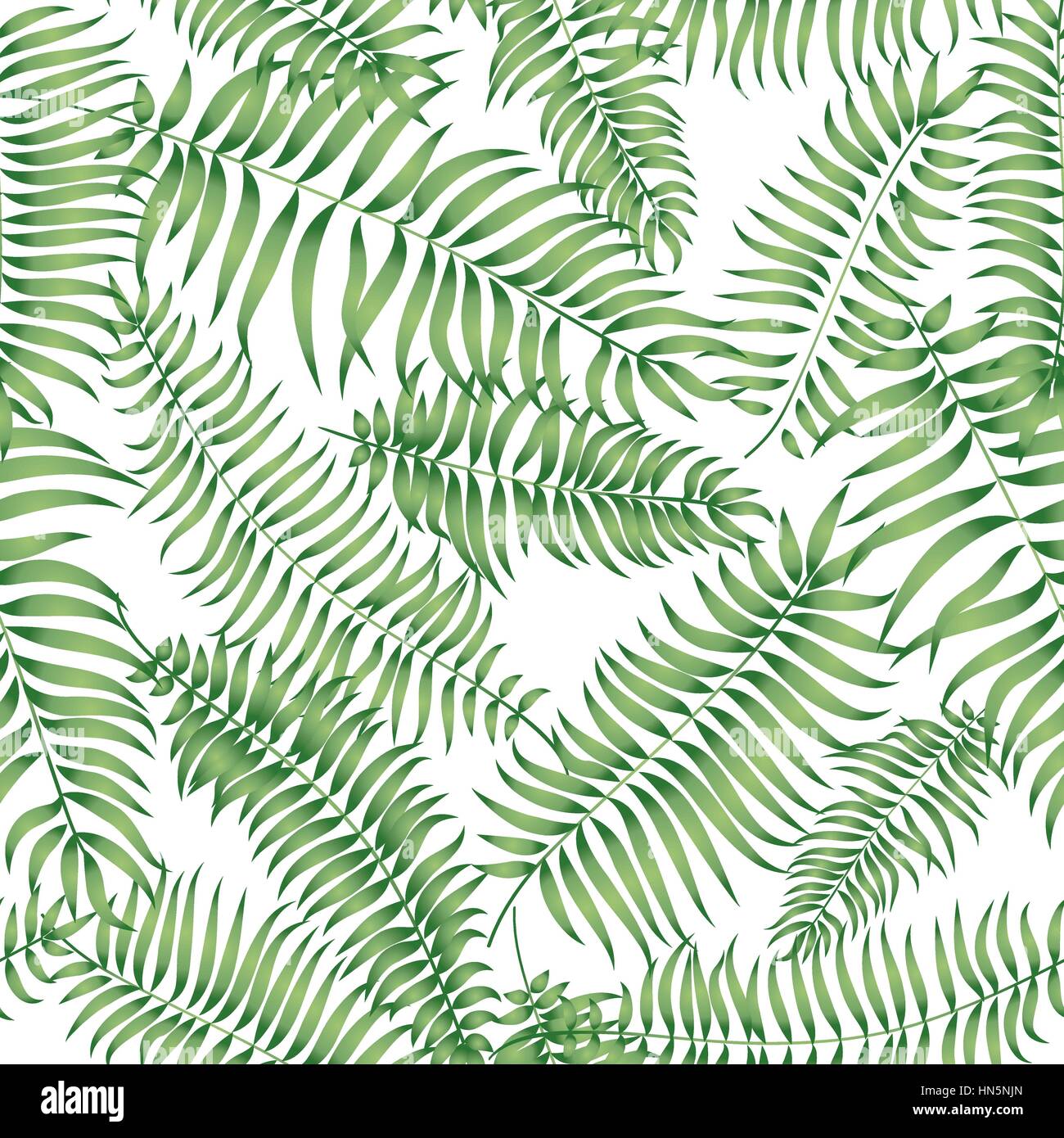 Floral abstract leaf tiled pattern. Tropical palm leaves seamless ...
