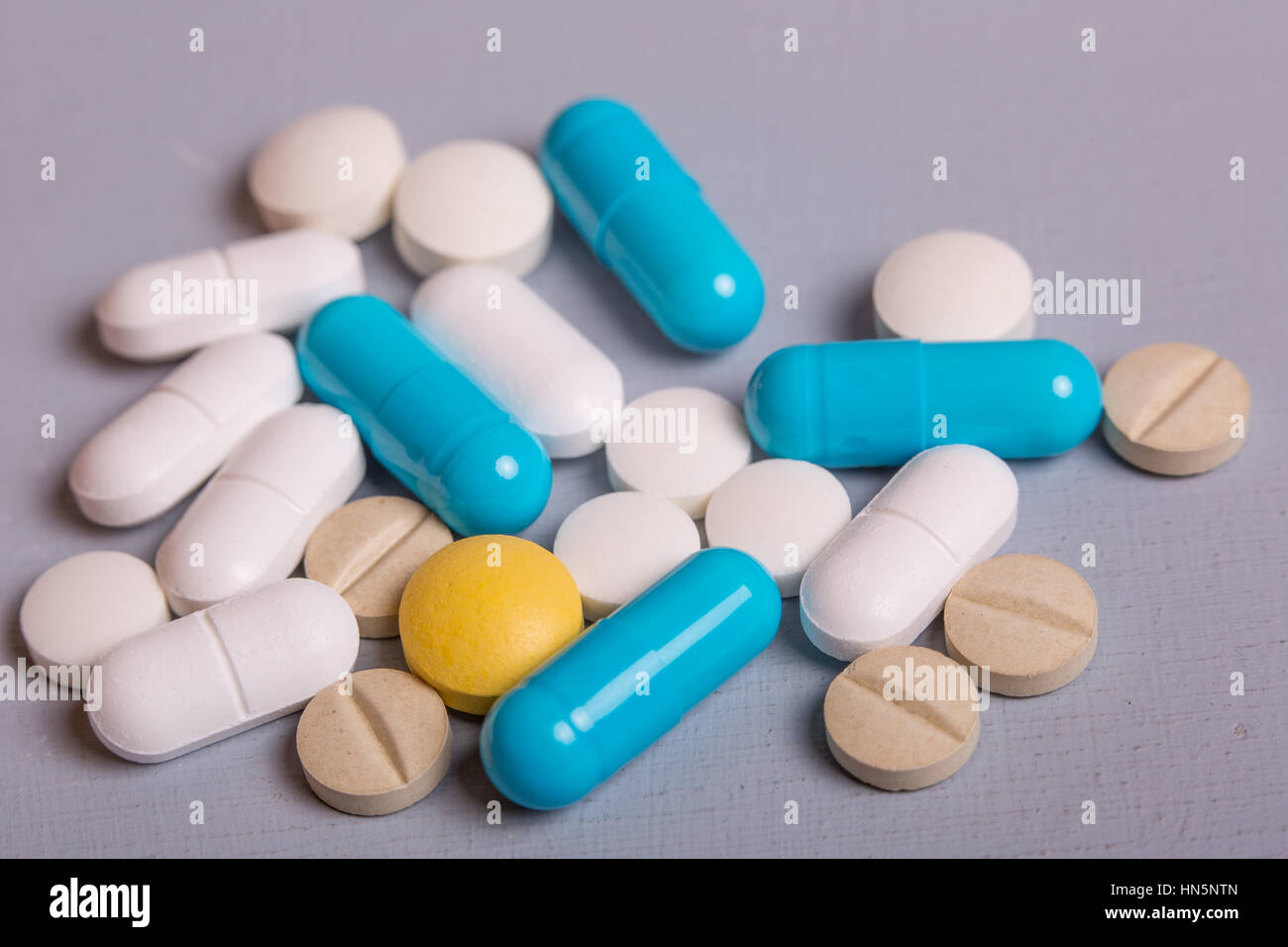 different Tablets pills capsule heap mix therapy drugs Stock Photo - Alamy