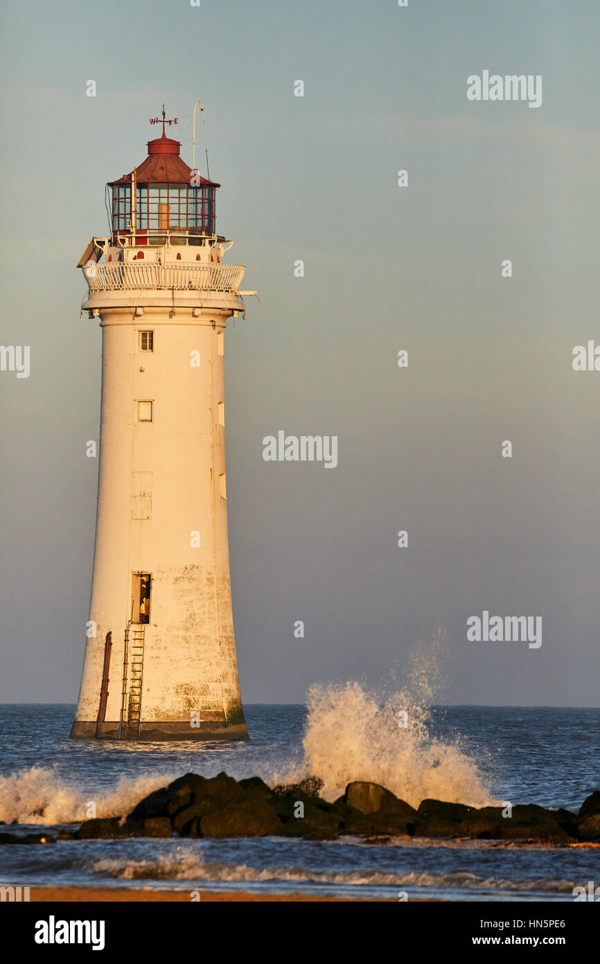 Perch Rock Lighthouse Stock Photos & Perch Rock Lighthouse Stock Images ...