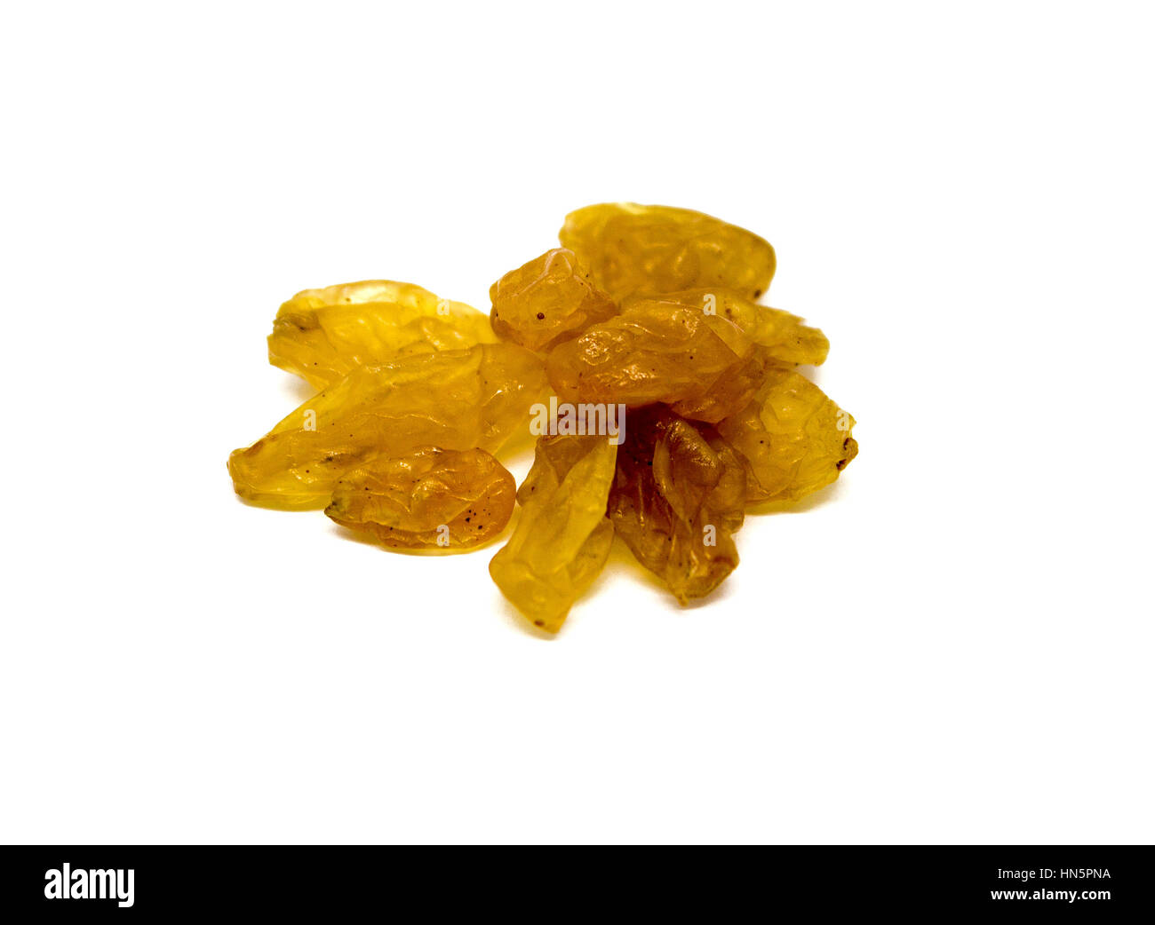 White Golden raisin is isolated, on a white background Stock Photo - Alamy
