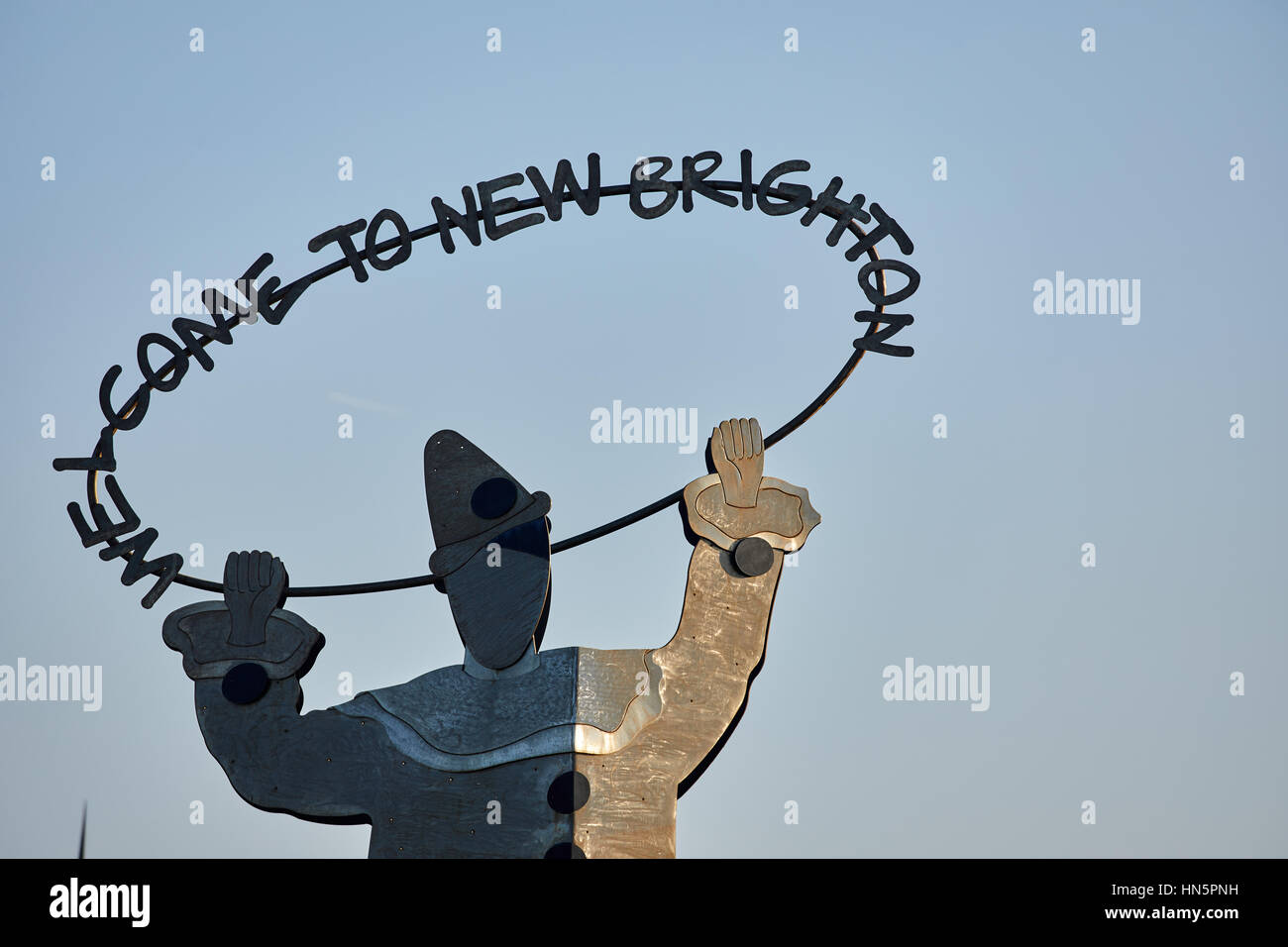 Welcome sculpture hi-res stock photography and images - Alamy