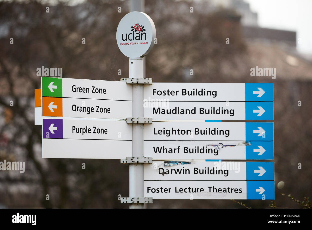 Welcome to preston sign uk hi-res stock photography and images - Alamy