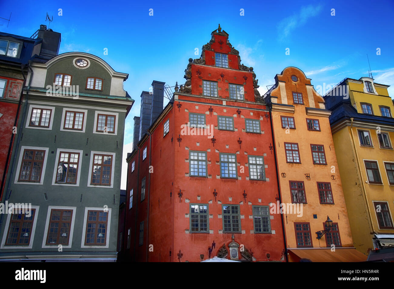 Stortorget square in Gamla stan, Stockholm, Sweden Stock Photo - Alamy