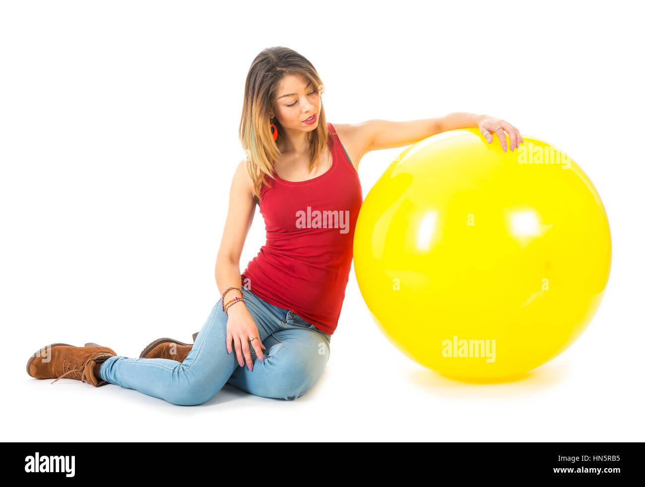 Fitness balloon hi-res stock photography and images - Alamy