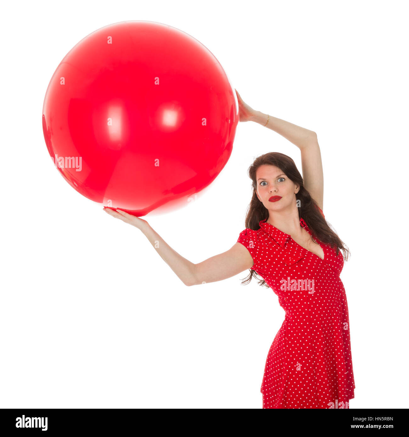 Big red balloon hi-res stock photography and images - Alamy