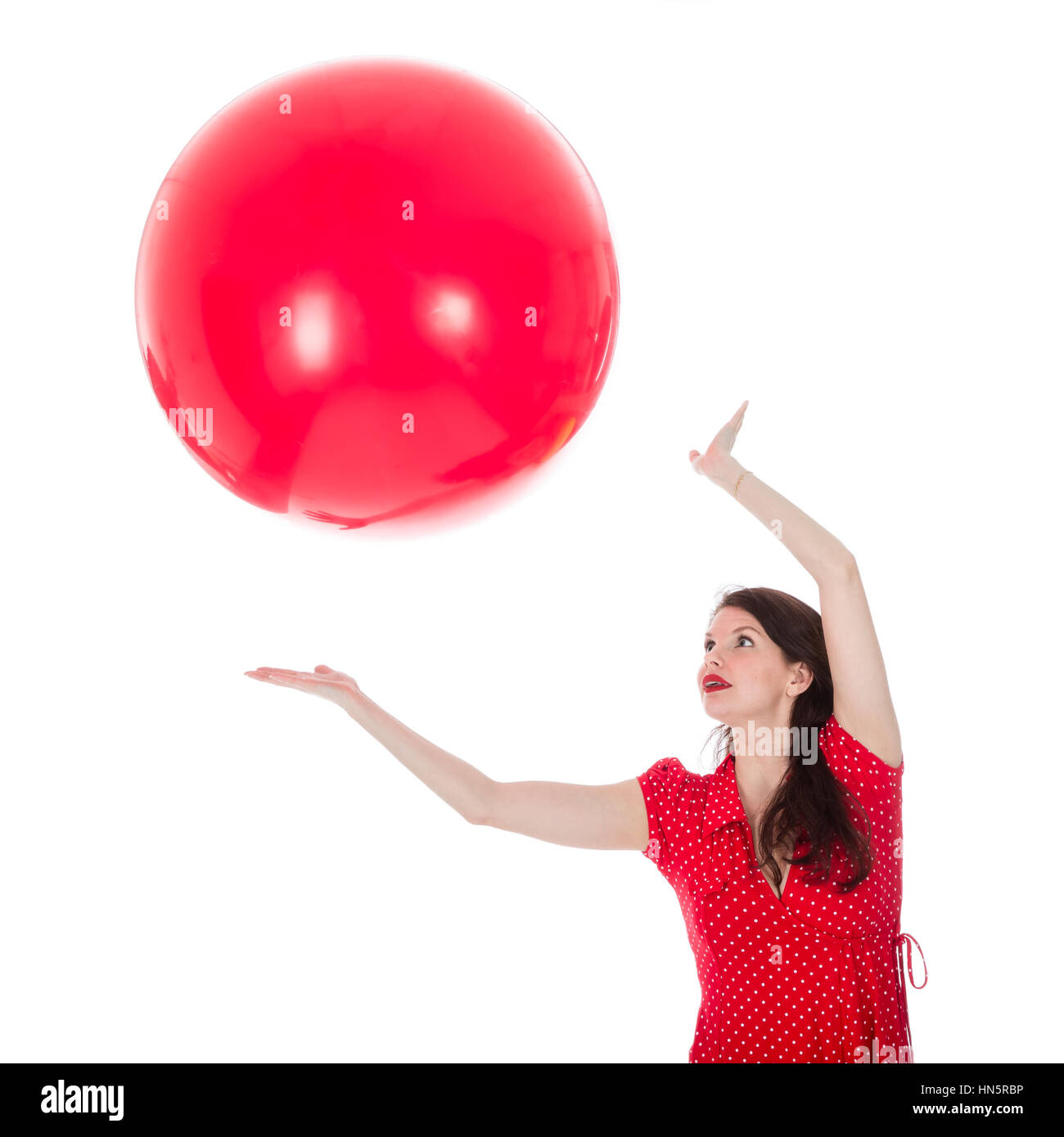 Big Red Balloon Stock Photos & Big Red Balloon Stock Images - Alamy