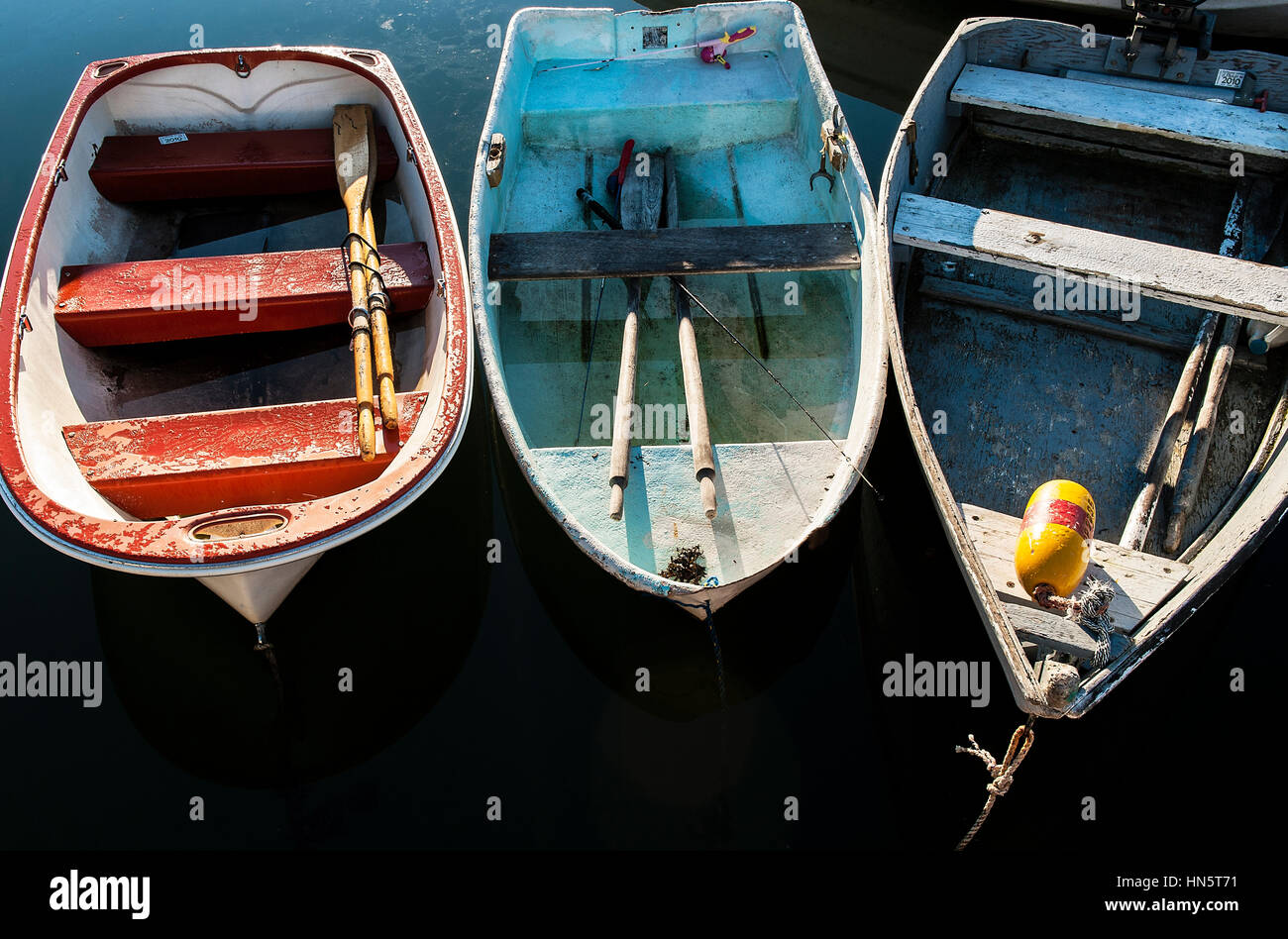 Rowboats, Maine, USA Stock Photo - Alamy