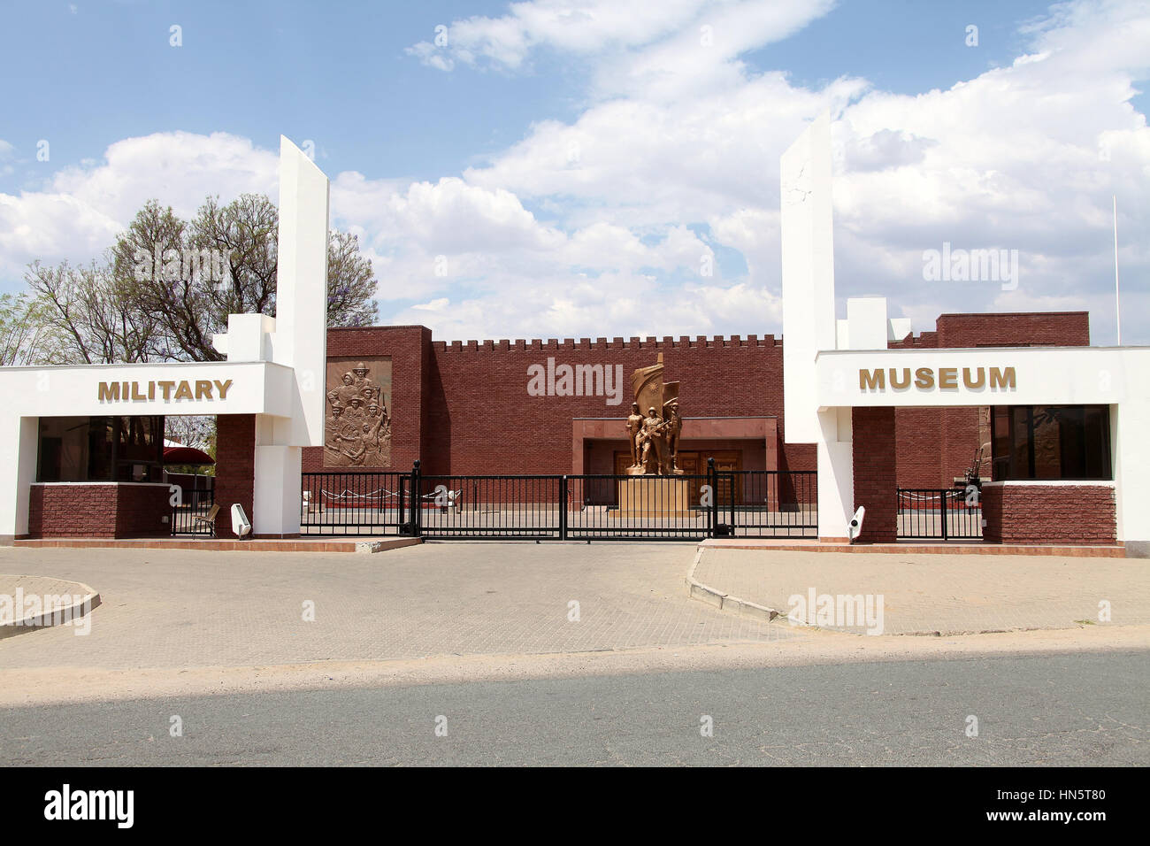 Namibian Military Museum at Okahandja Stock Photo - Alamy