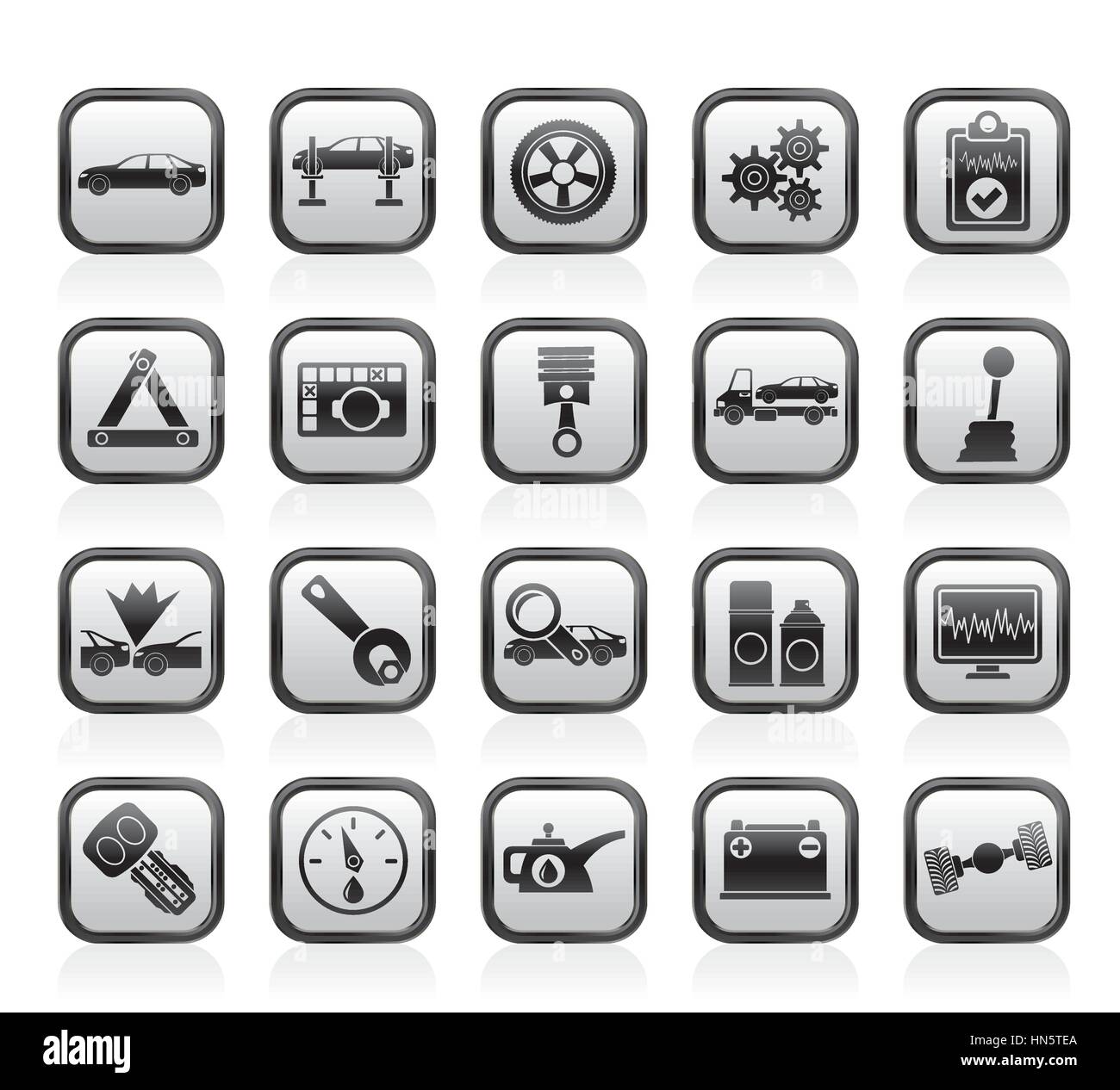 car services and transportation icons Stock Vector Image & Art - Alamy
