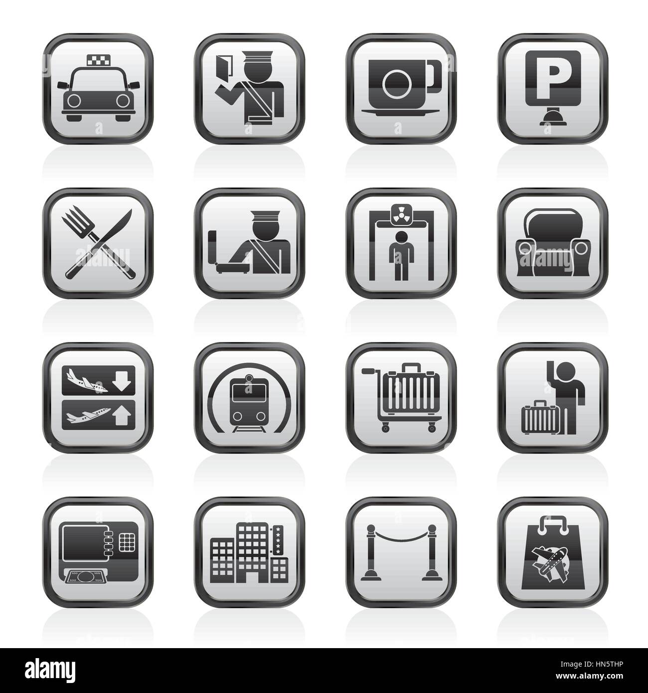 Airport and subway Stock Vector Images - Alamy