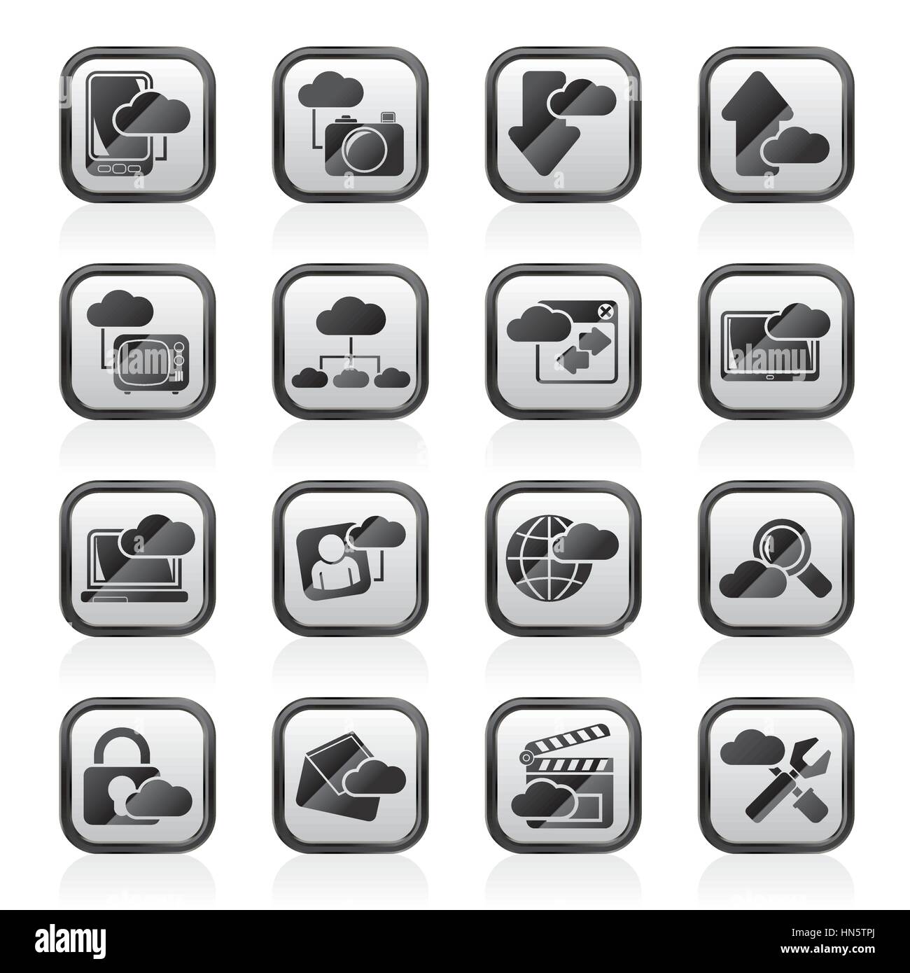 Services menu Cut Out Stock Images & Pictures - Alamy