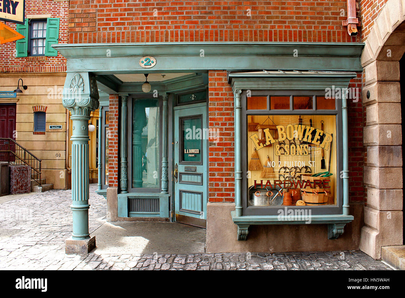 Movie set backlot studio hi-res stock photography and images - Alamy