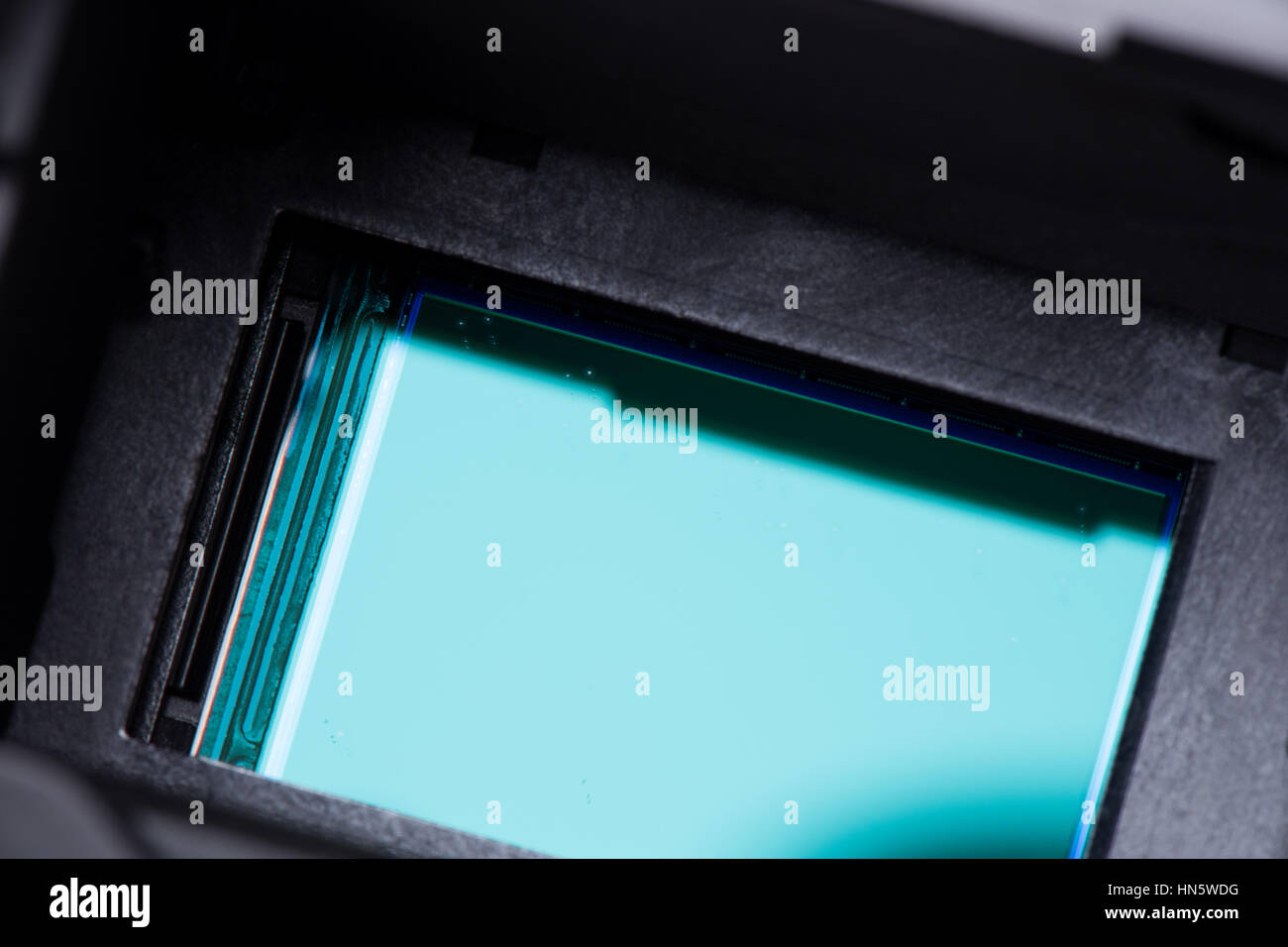 closeup dirty camera sensor (CCD or Cmos Stock Photo - Alamy