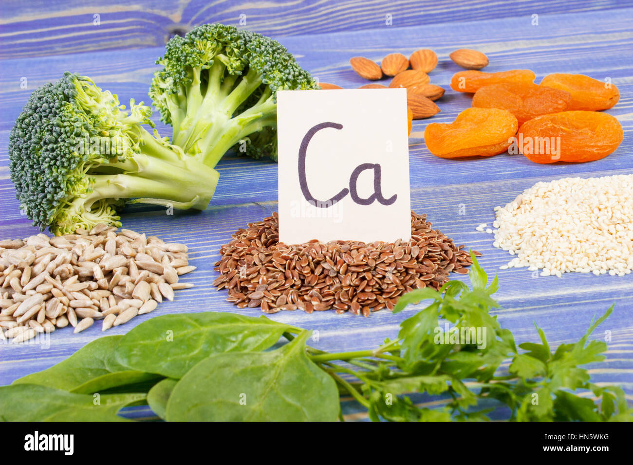 Ingredients or products containing calcium and dietary fiber, natural ...