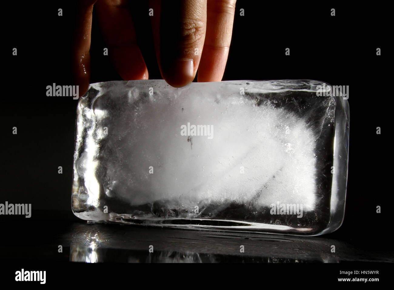 Water frozen into a solid state hi-res stock photography and images - Alamy