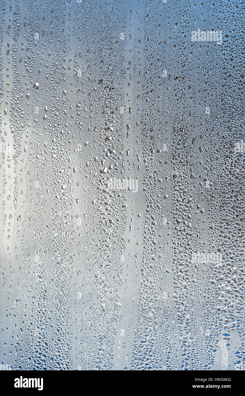 Background with drops on glass, authentic Stock Photo - Alamy