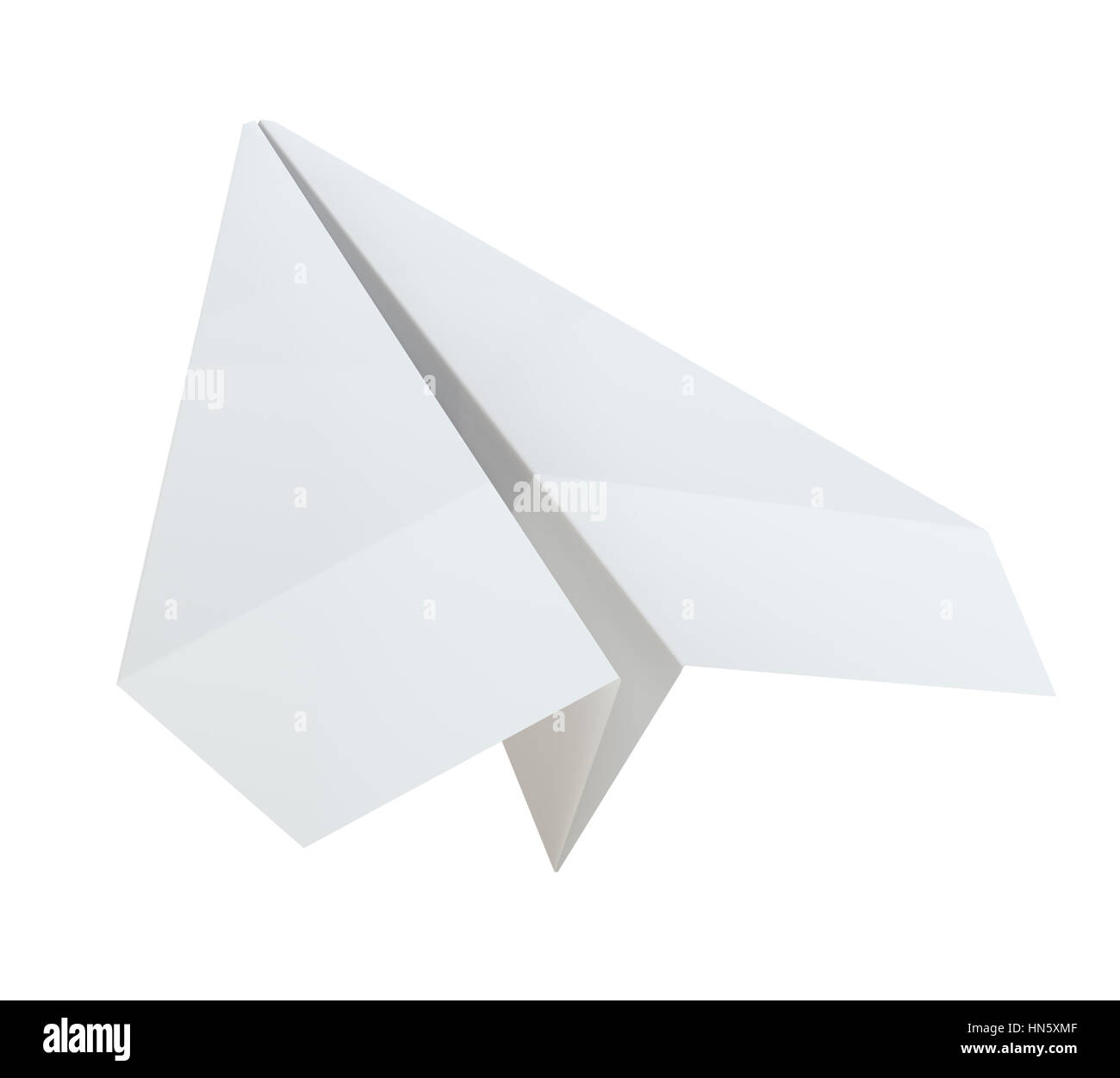 Paper airplane icon symbol 3d Cut Out Stock Images & Pictures - Alamy