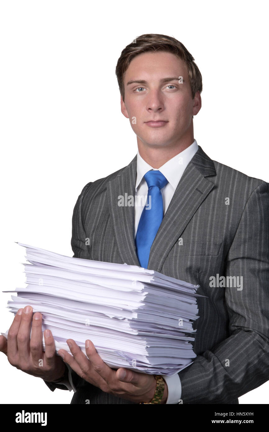 business man holding a stack of paper work Stock Photo - Alamy business man holding a stack of paper work Stock Photo - Alamy