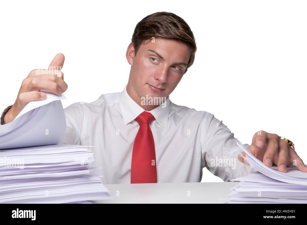 Piles of paper office hi-res stock photography and images - Alamy