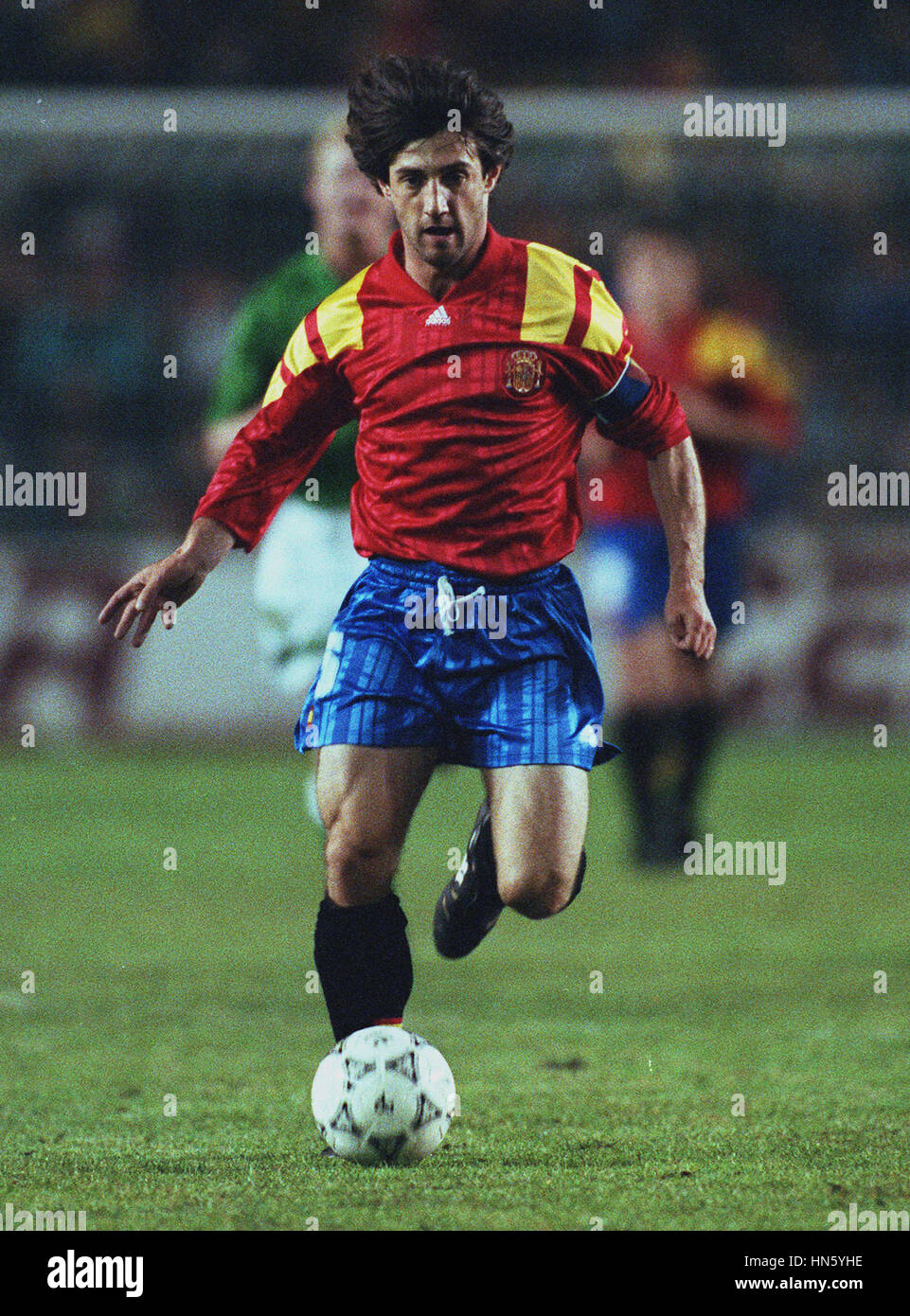JOSE-MARIA BAKERO SPAIN & BARCELONA FC 16 May 1993 Stock Photo - Alamy